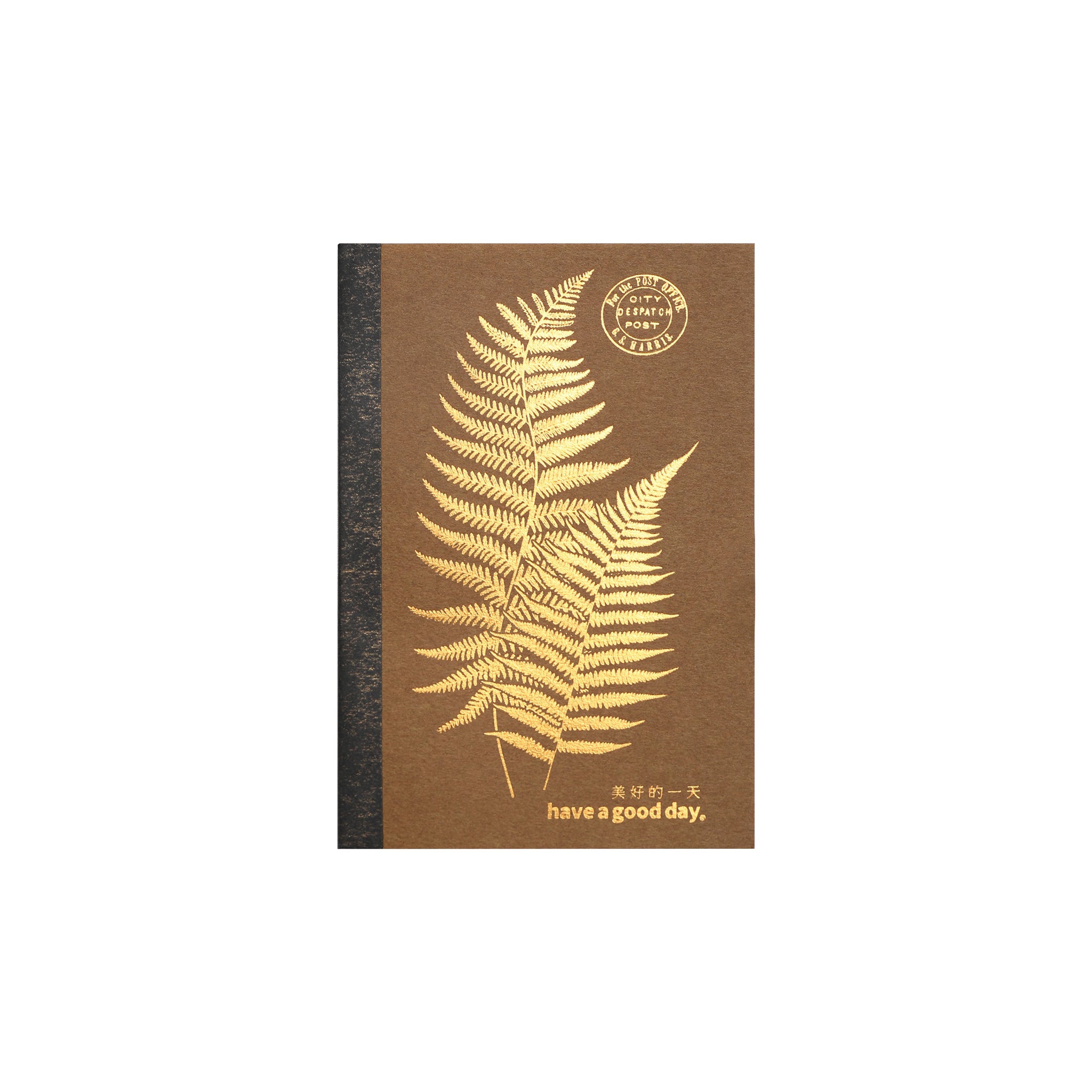 Diary of Old Times Gilded Collage Book - Ferns - 36 Sheets – tiefossi